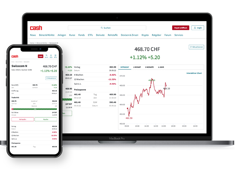 Cash Banking - Page d'accueil